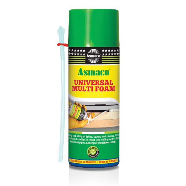 Asmaco Foam Spray 750ml | Expanding Insulation | Madar