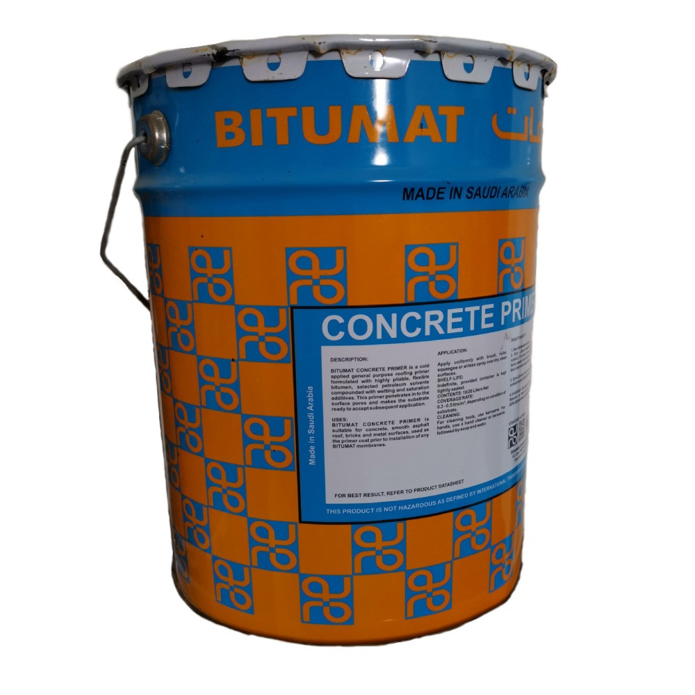 Bitumat Asphalt Primer D41 | 16L Surface Preparation | Madar
