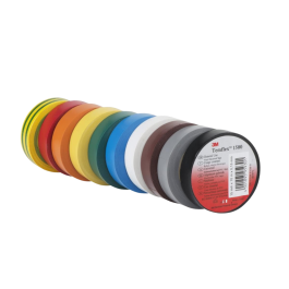 3M Temflex 1500 Vinyl Electrical Tape 19mm x 0.13mm | Multiple Colors