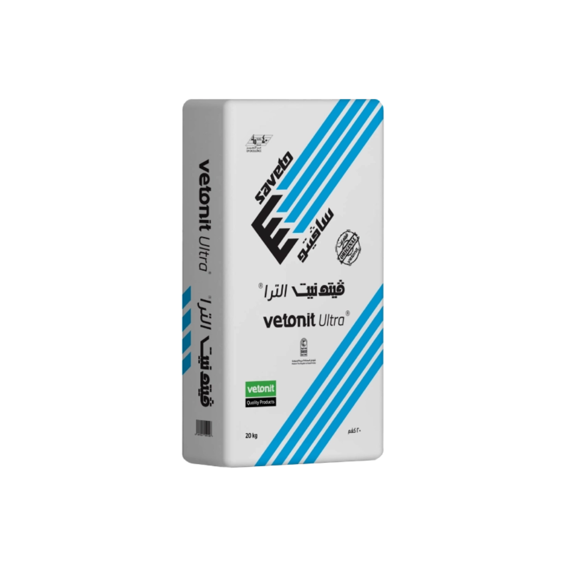 Saveto Vetonit Ultra | White 20kg Premium Mortar